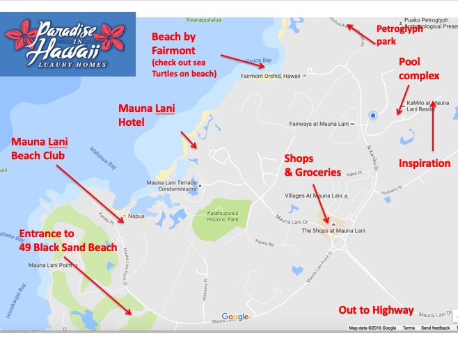 Maps - Paradise in Hawaii